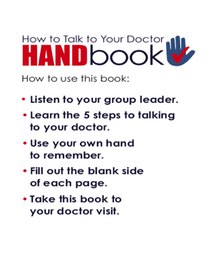 How to Talk to Your Doctor Handbook - CJI Narcansas